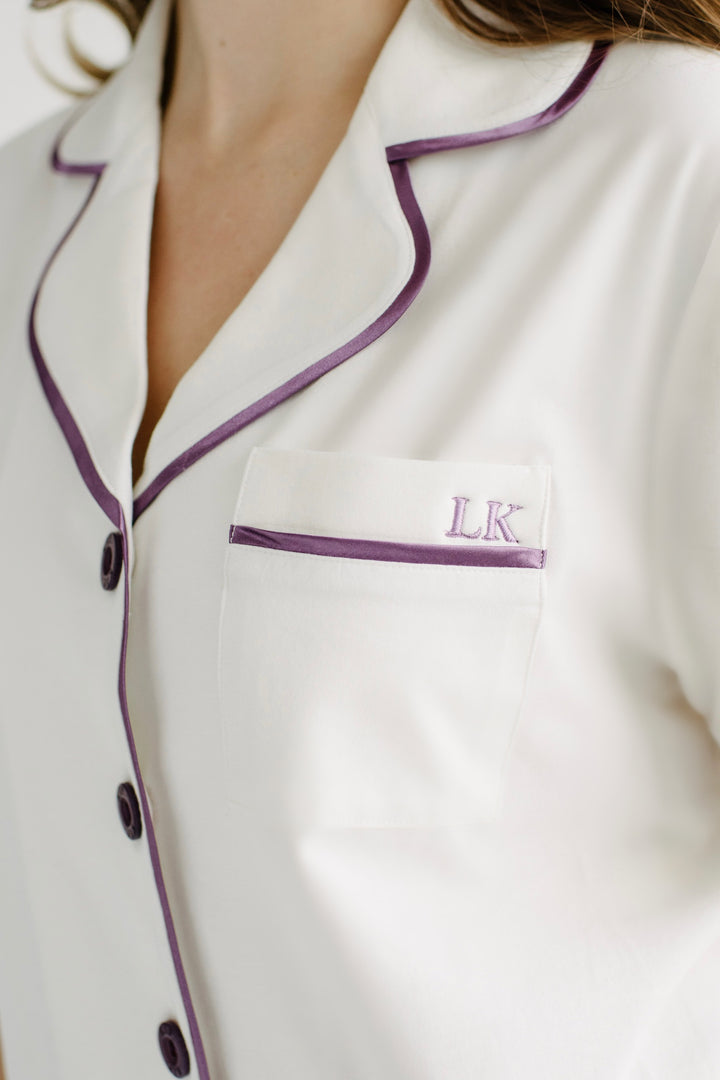 Monogrammed Pajamas | KIP. Sleepwear