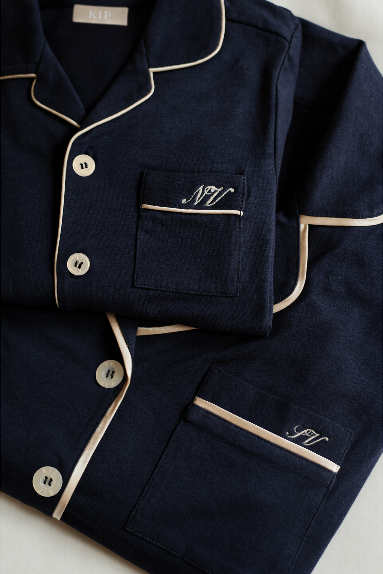 Monogrammed Pajamas | KIP. Sleepwear